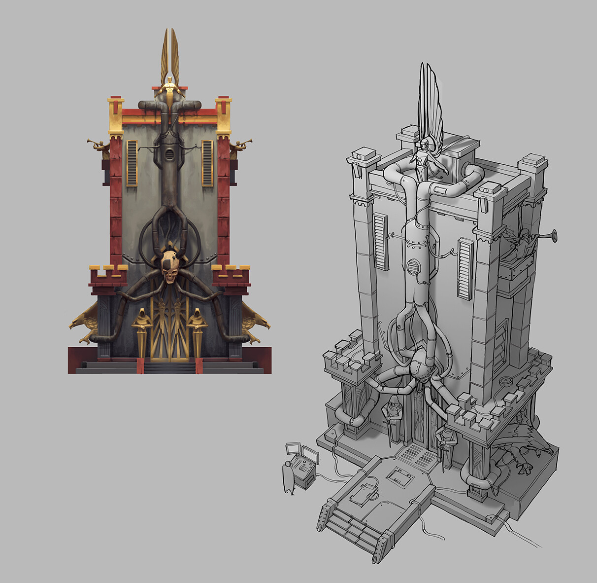 ArtStation - Teleport gate