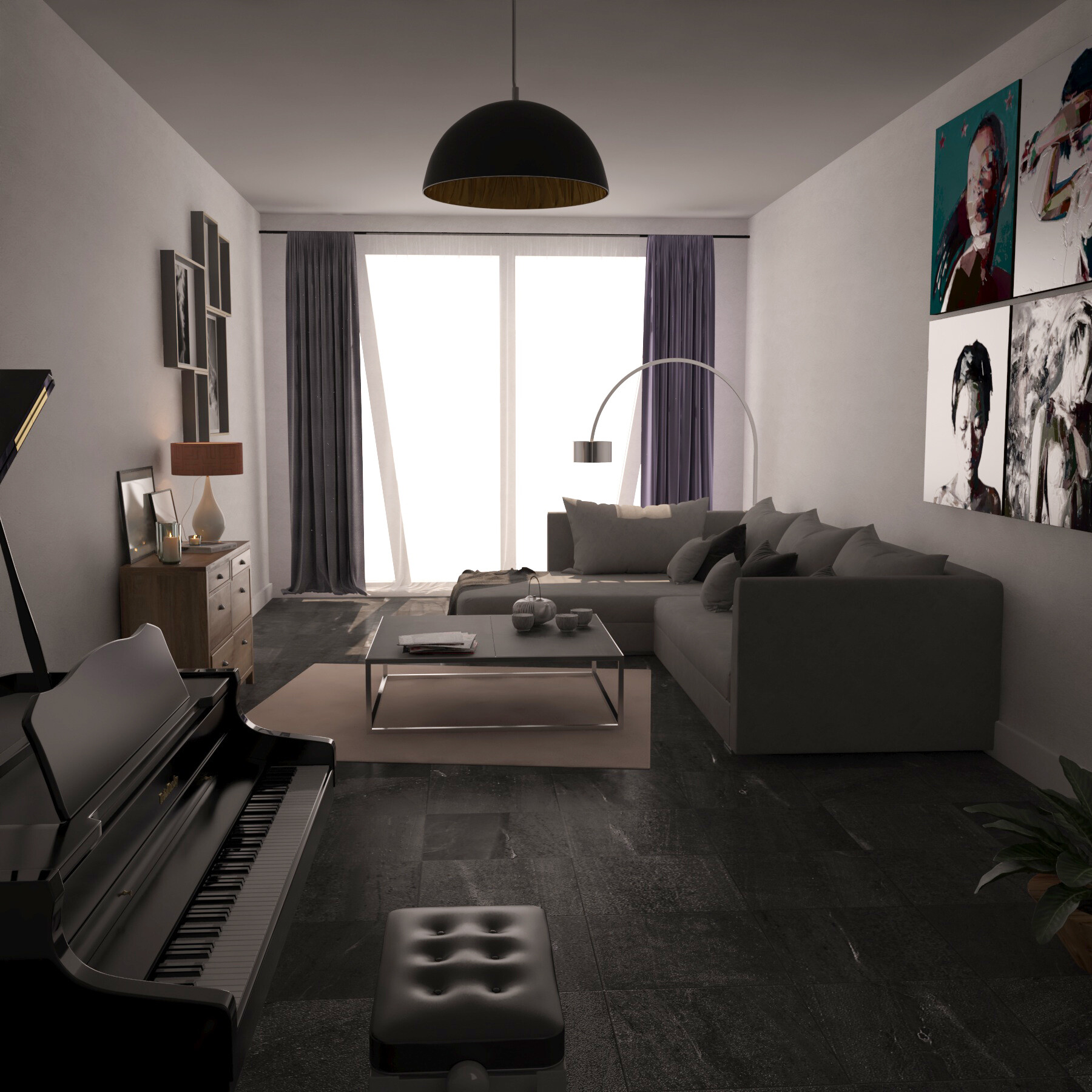 ArtStation - Living Room Concept