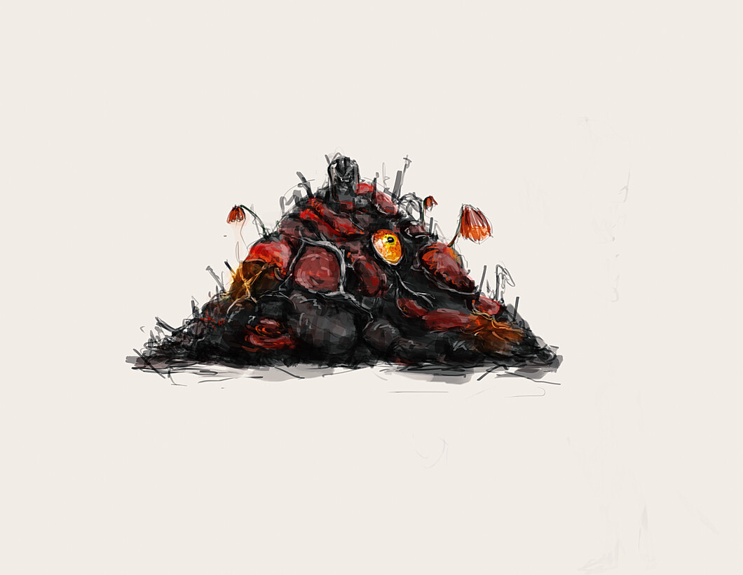 ArtStation - game enemy image art