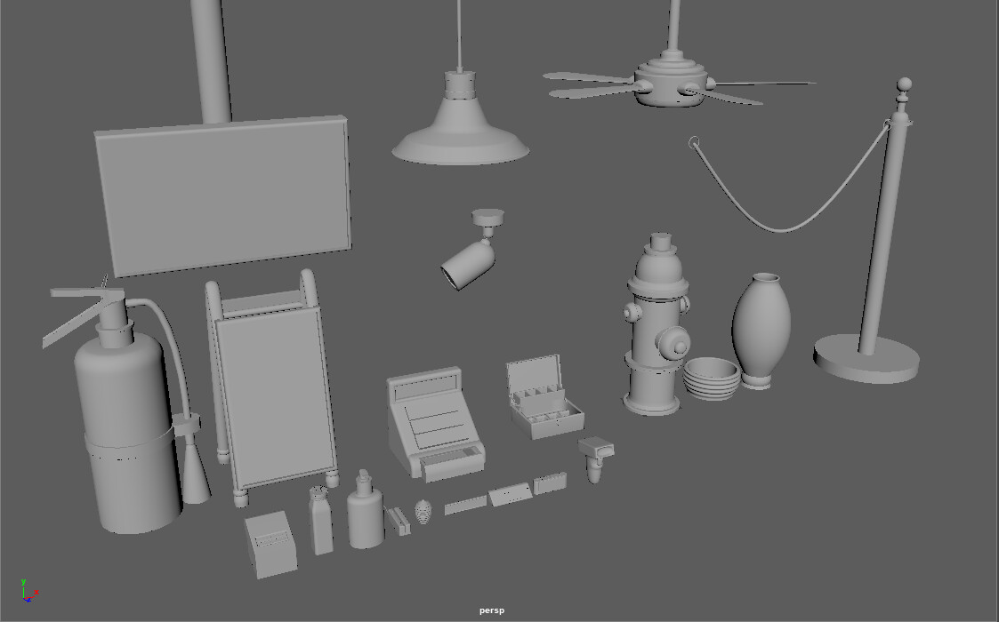 ArtStation - Assets For VR Project