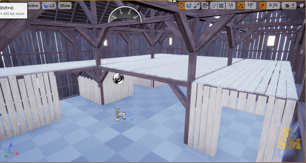 Sean Murray - (WIP) Barn Scene