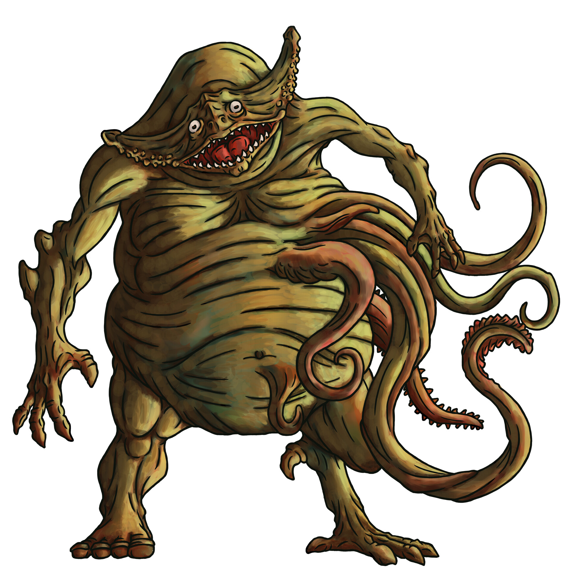 ArtStation - Monster of the swamps