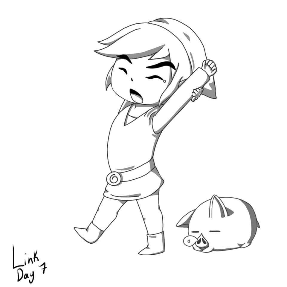 ArtStation - Sleepy Link