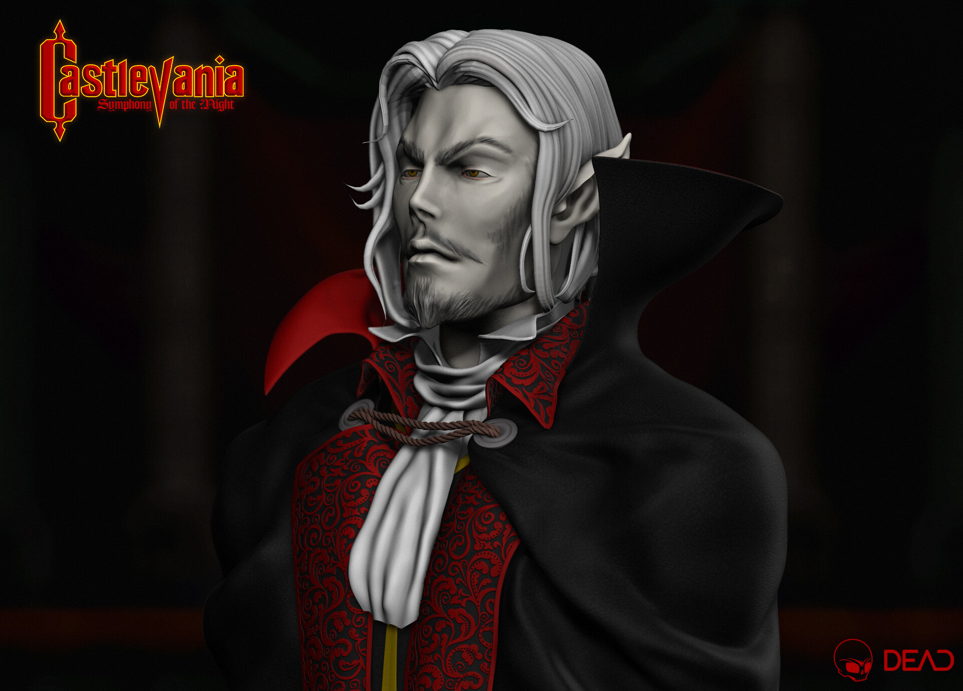 ArtStation - Dracula From Castlevania Symphony of the Night