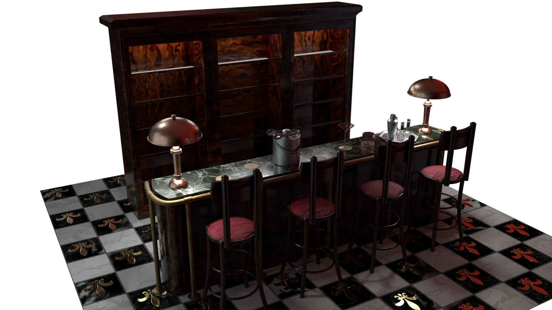 ArtStation - Zodiac Bar