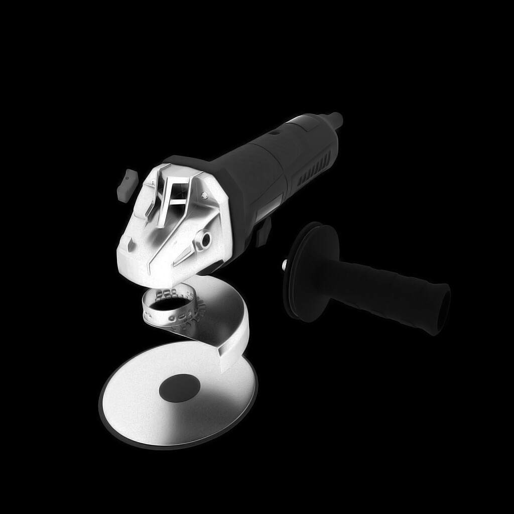 ArtStation - Angle Grinder Model & Storyboard