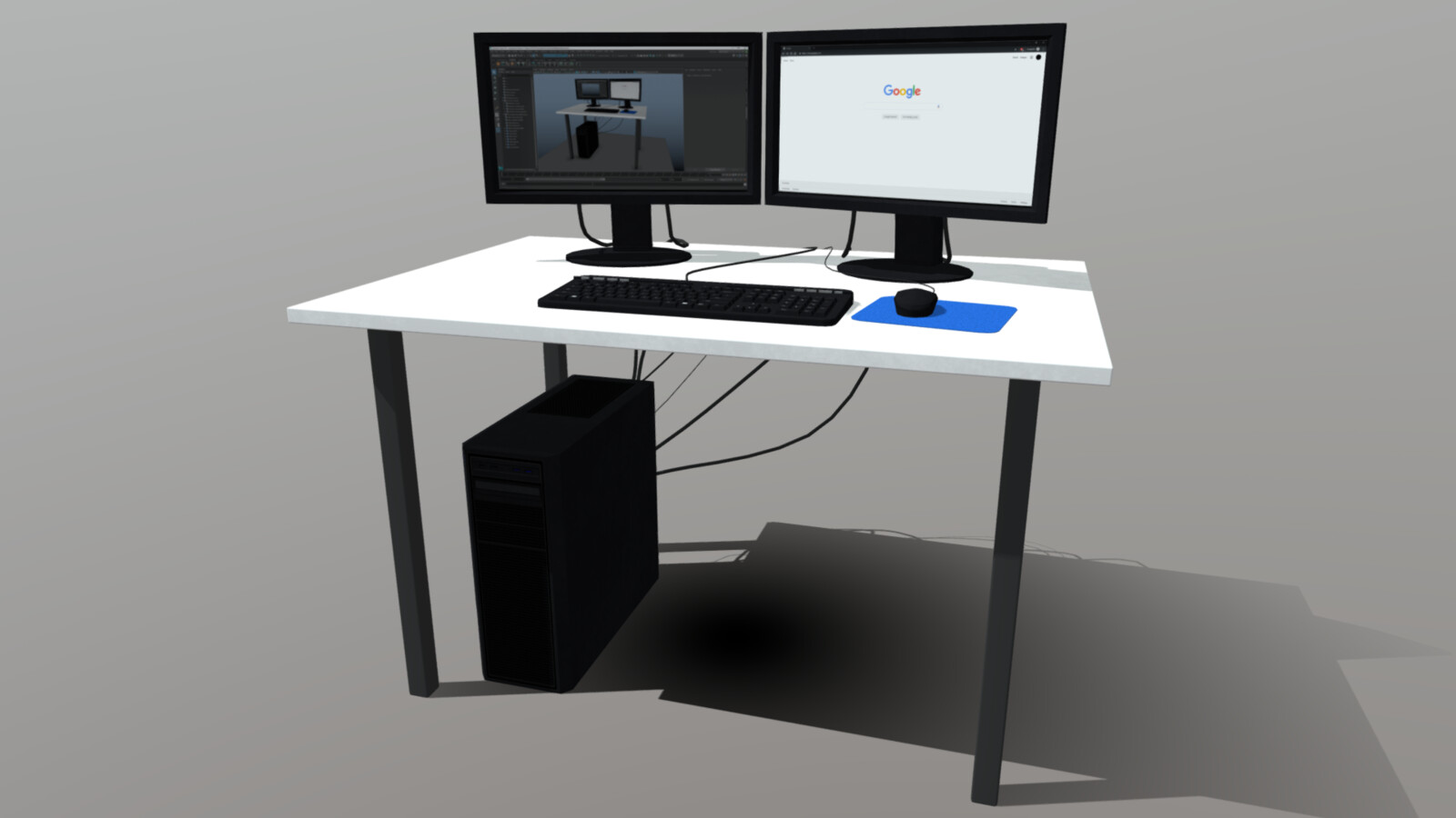 Jason Chan - Desktop Computer 3D model