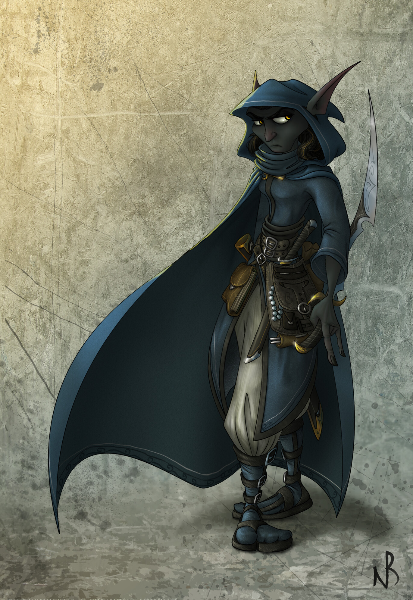 ArtStation - Dark Elf Thief