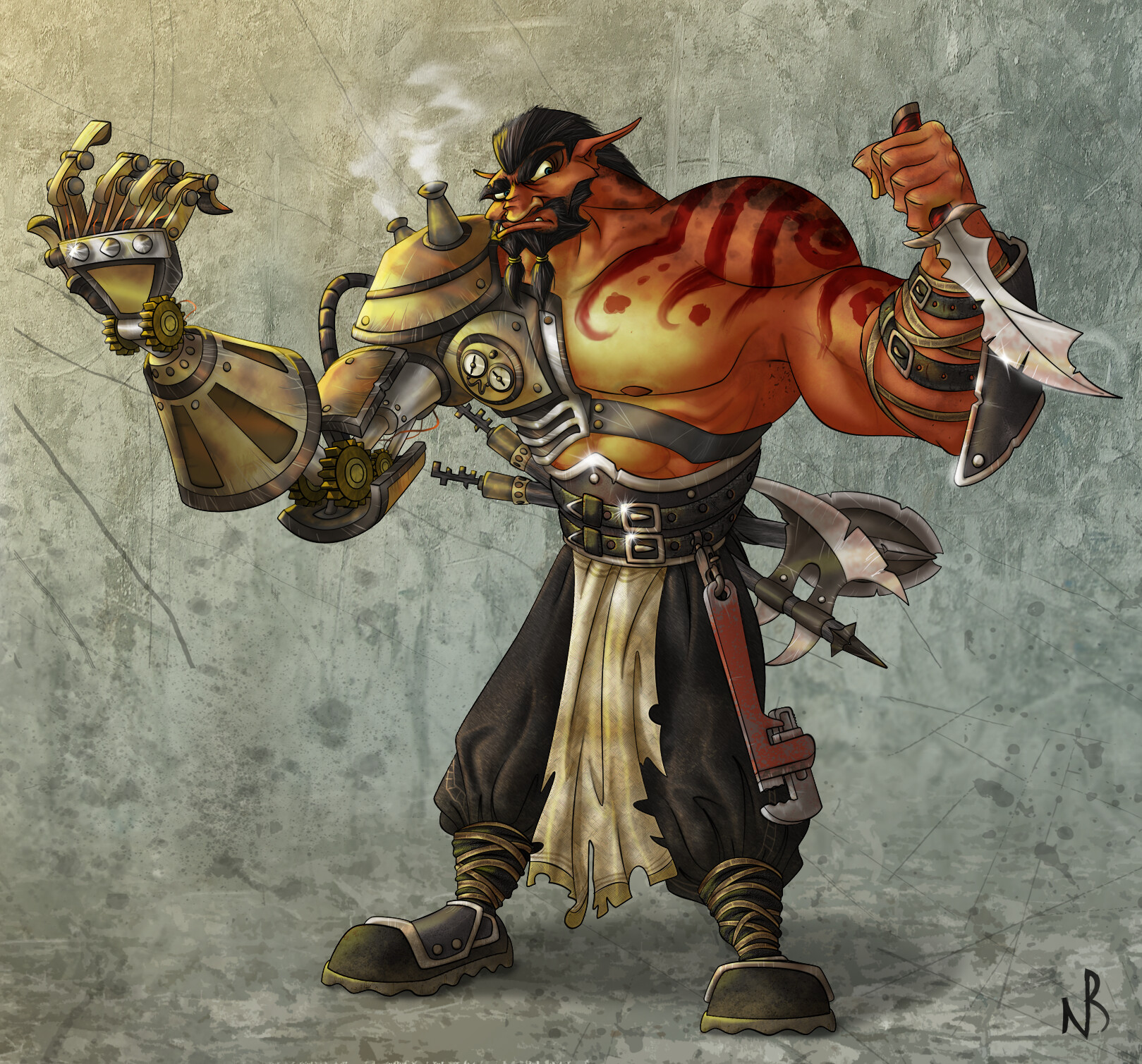ArtStation - He IS the Train Engine