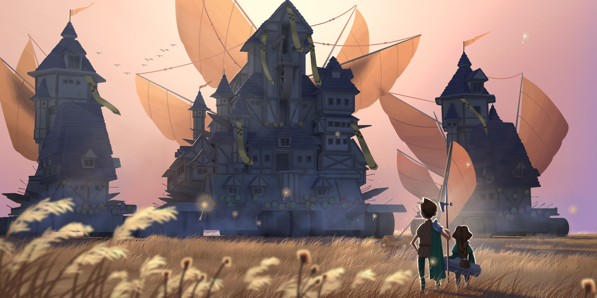 ArtStation - Setting sun