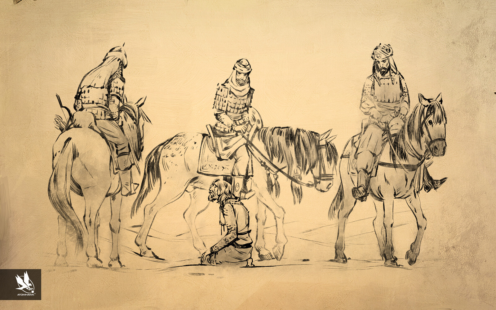 Atomhawk - Age of Empires II: Definitive Edition - Campaign Art