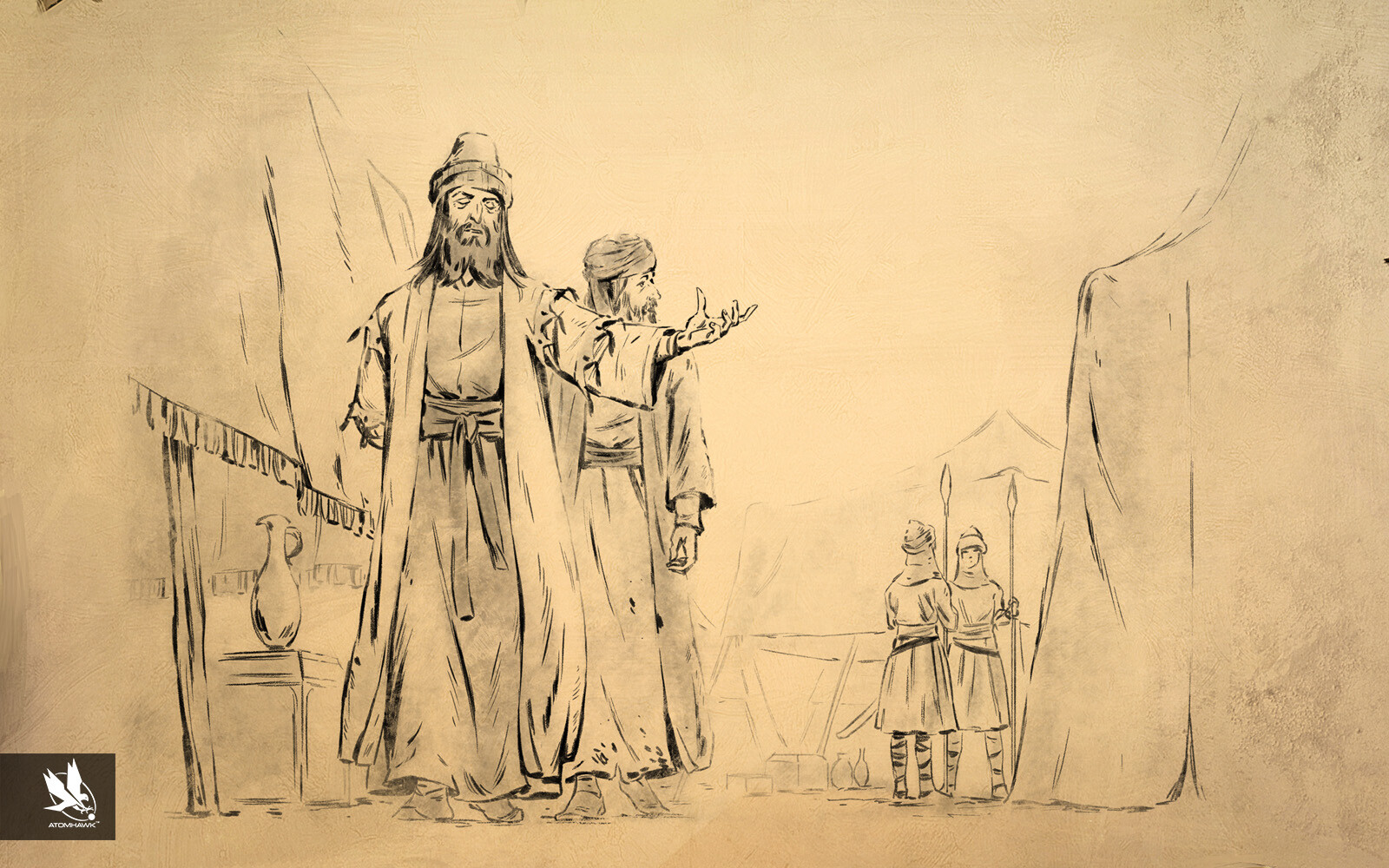 Atomhawk - Age of Empires II: Definitive Edition - Campaign Art