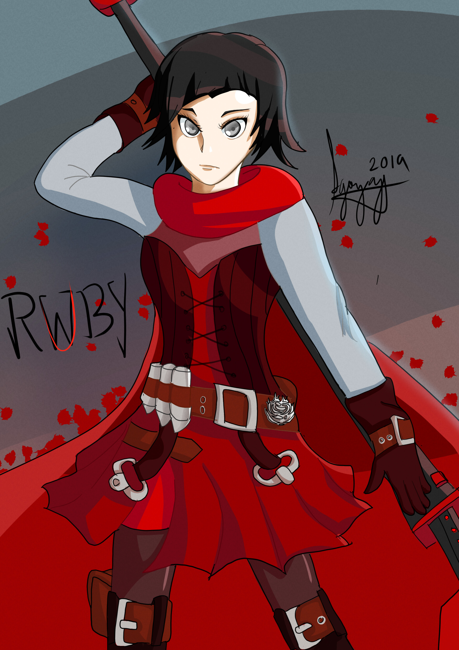ArtStation - RWBY - Ruby