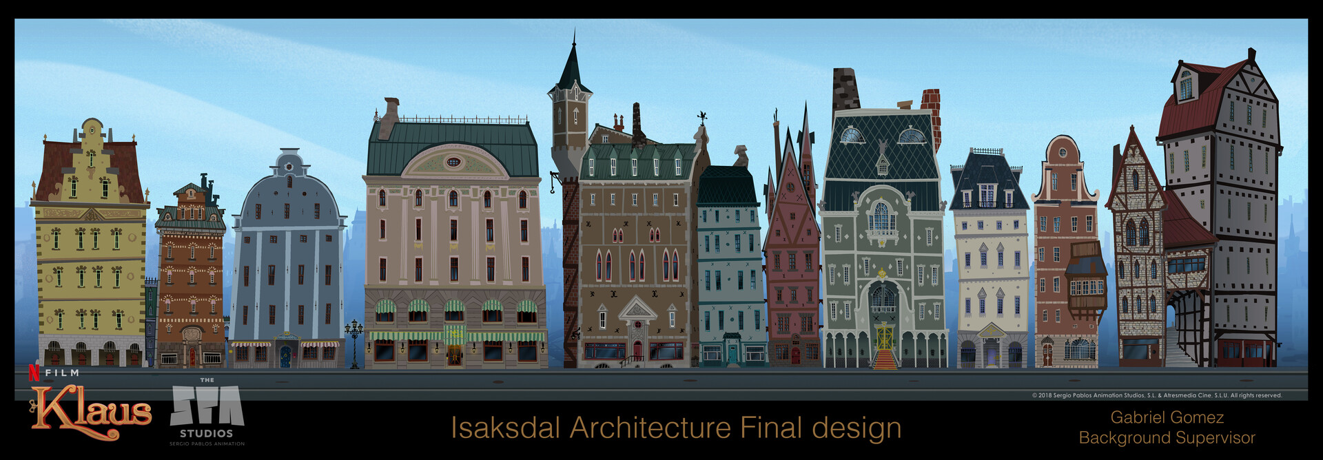 Gabriel Gomez - Klaus - Design and Visual development