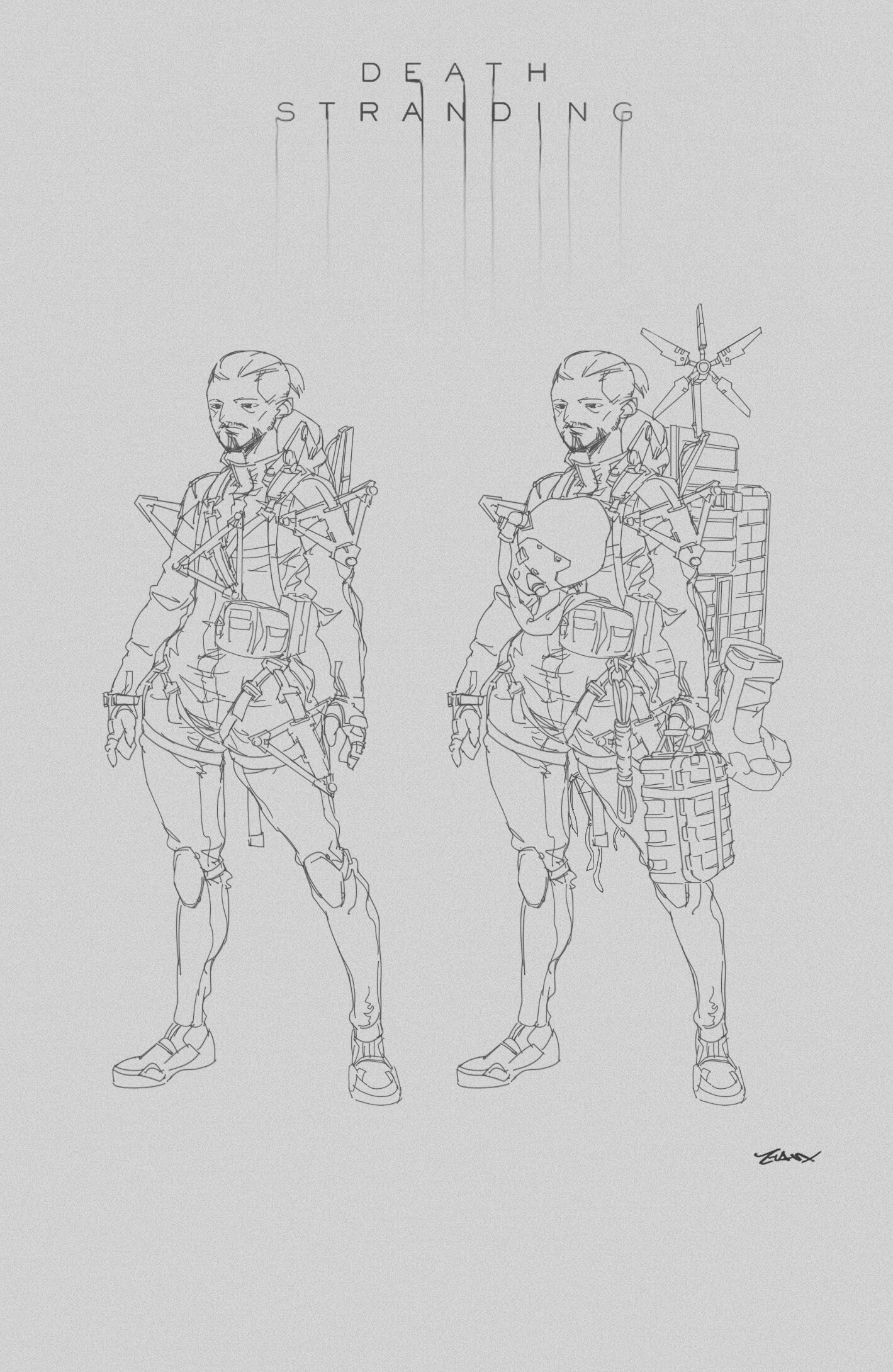 ArtStation - Death Stranding FanArt