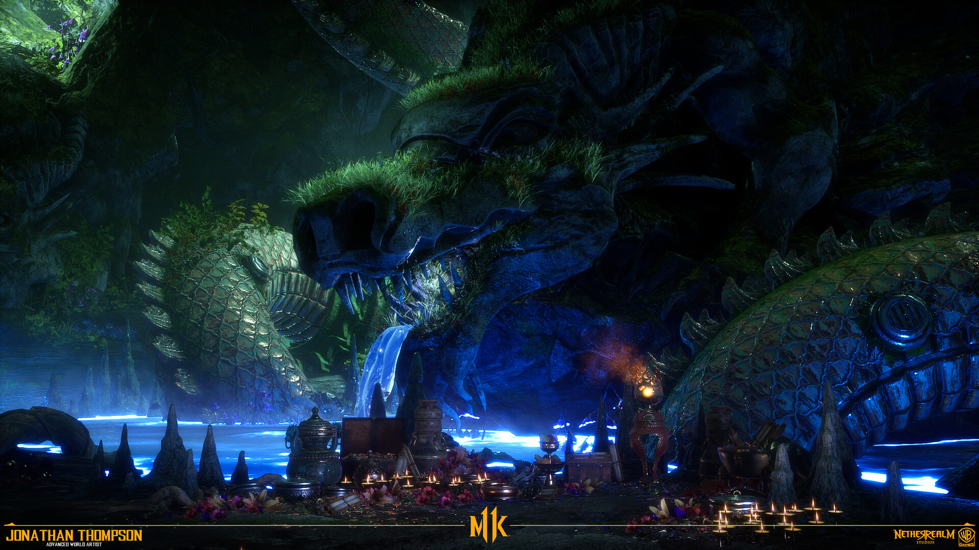 Jonathan Thompson - Mortal Kombat 11 Wu Shi Dragon Grotto