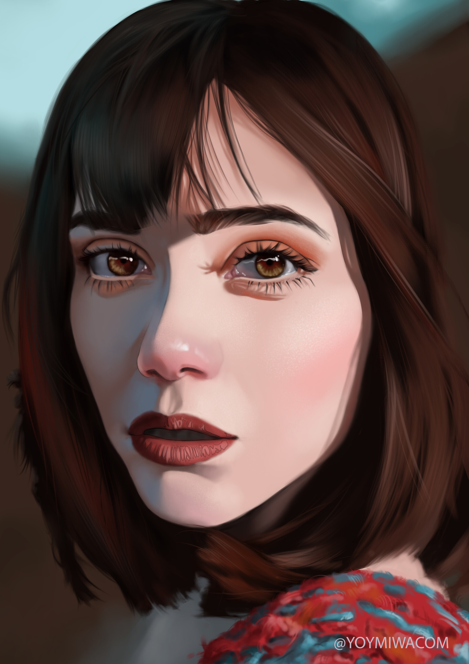 ArtStation - Mary Elizabeth Navarro portrait