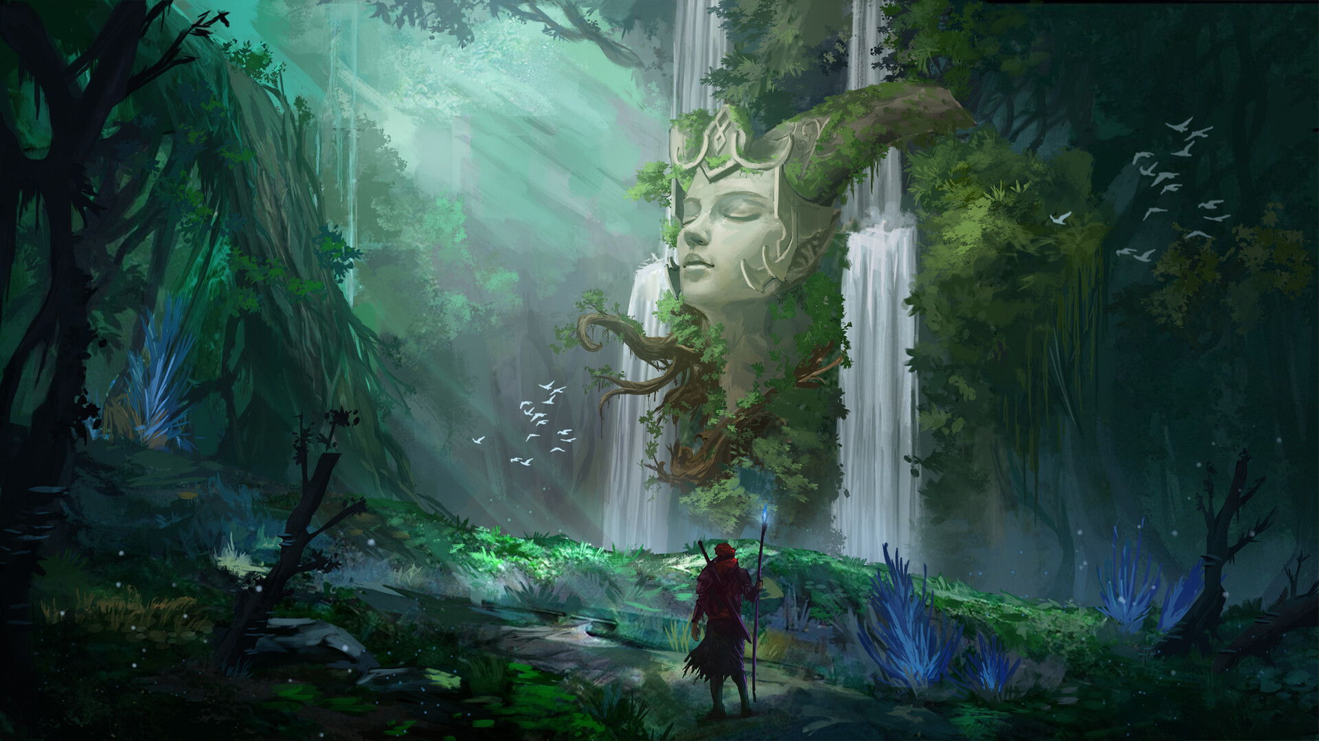 ArtStation - Hidden Statue - Process