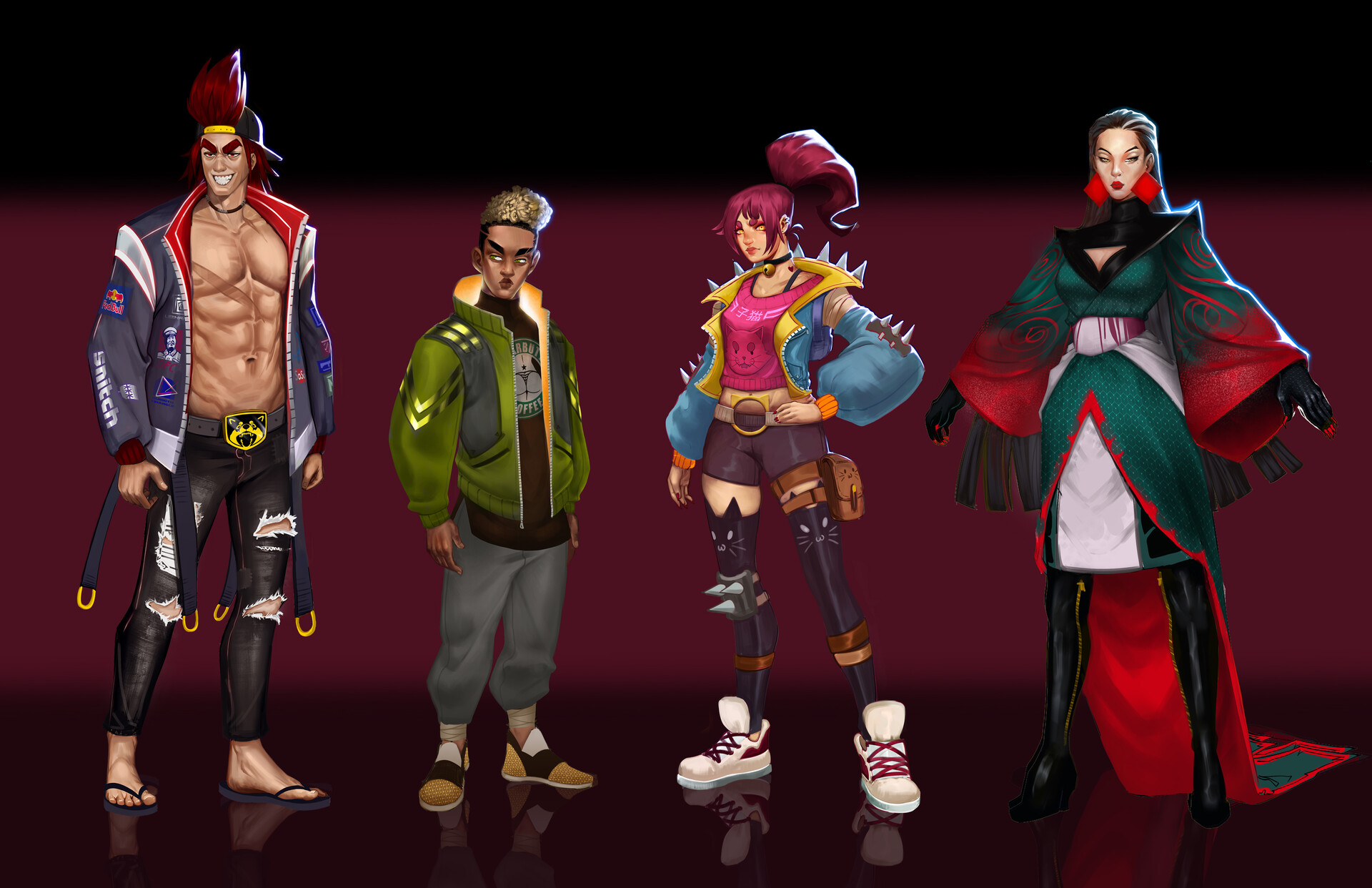 ArtStation - New Character Line Up