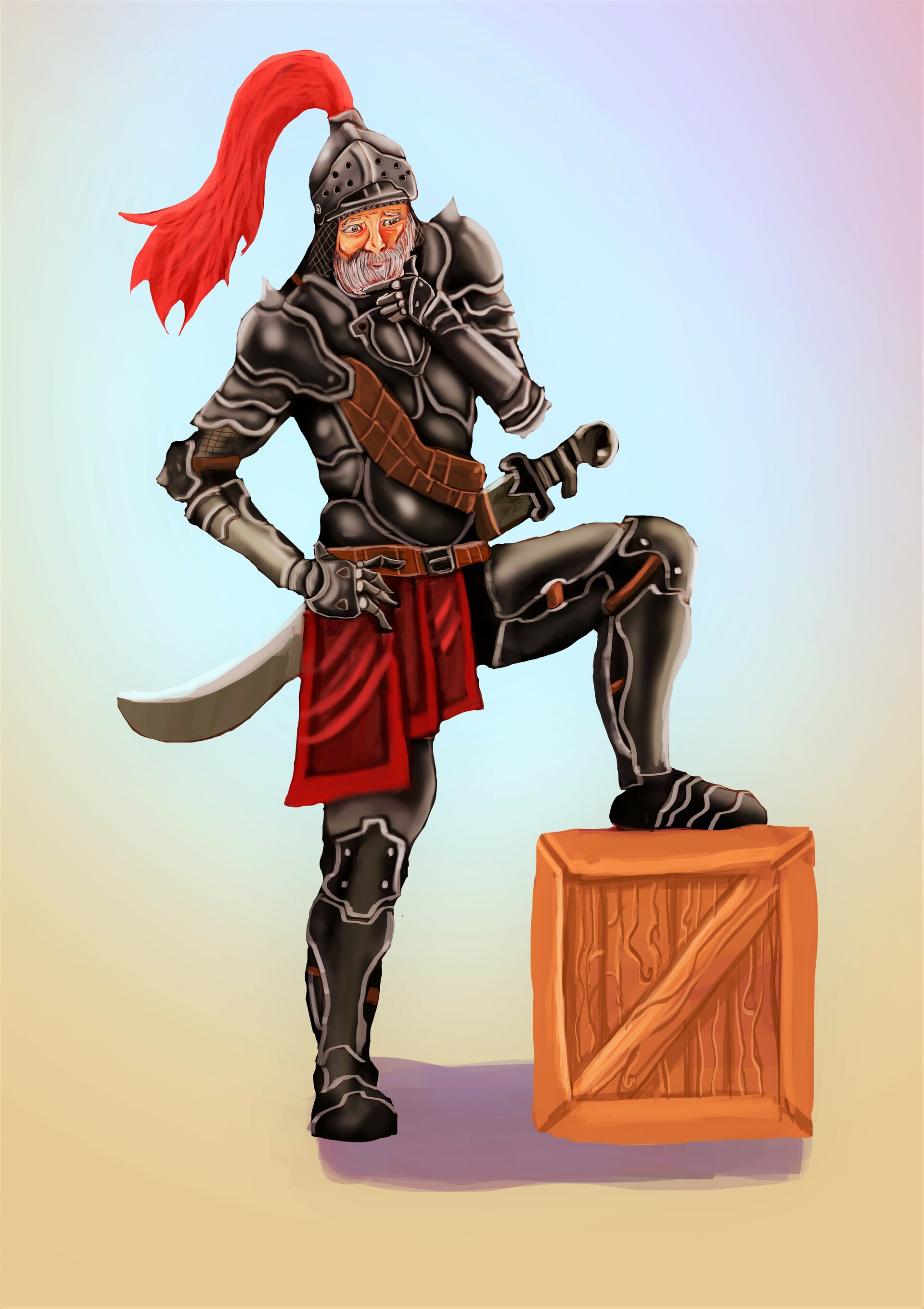 ArtStation - old knight