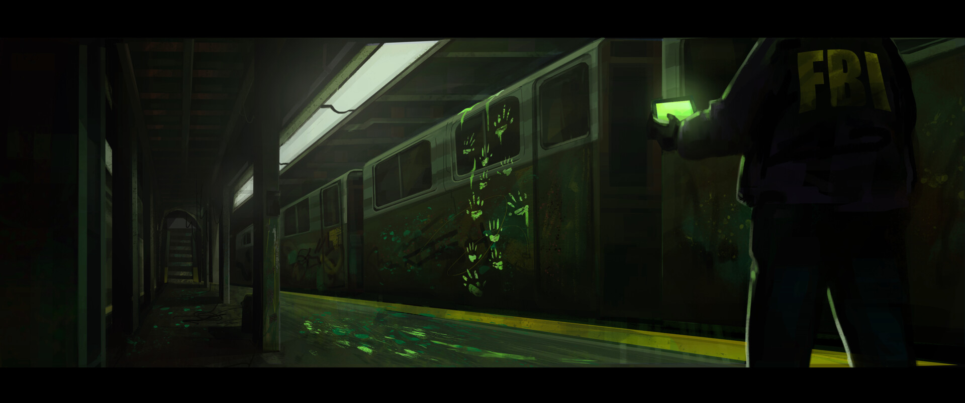 ArtStation - Subway Monster
