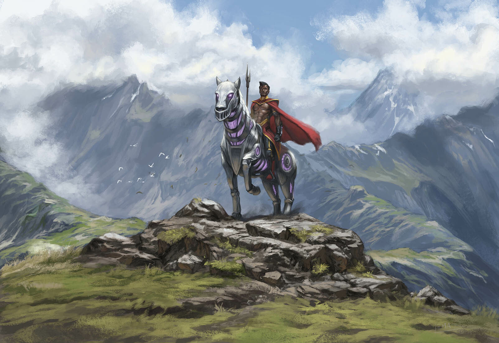 ArtStation - Swordfall artwork