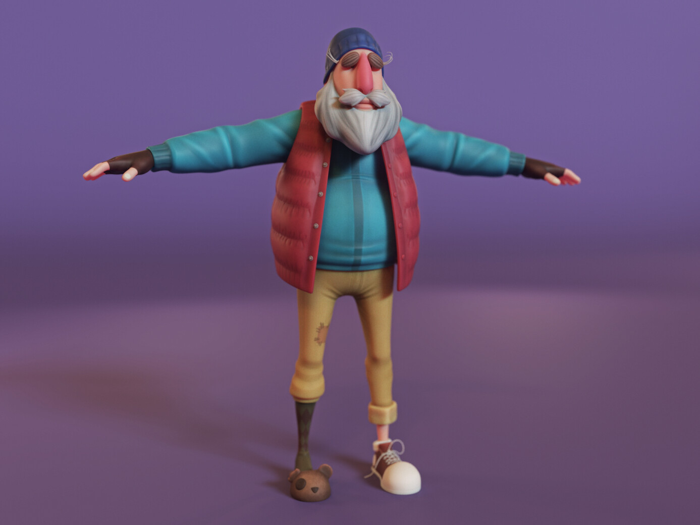 Ulises " Uly " GH - Characters "Alas de Carton"