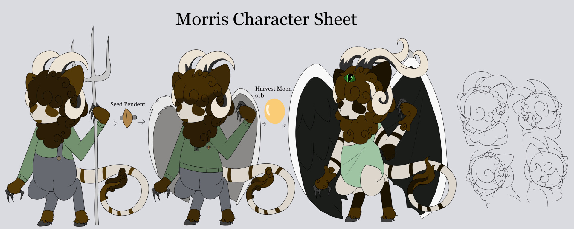 ArtStation - Morris Character Sheet