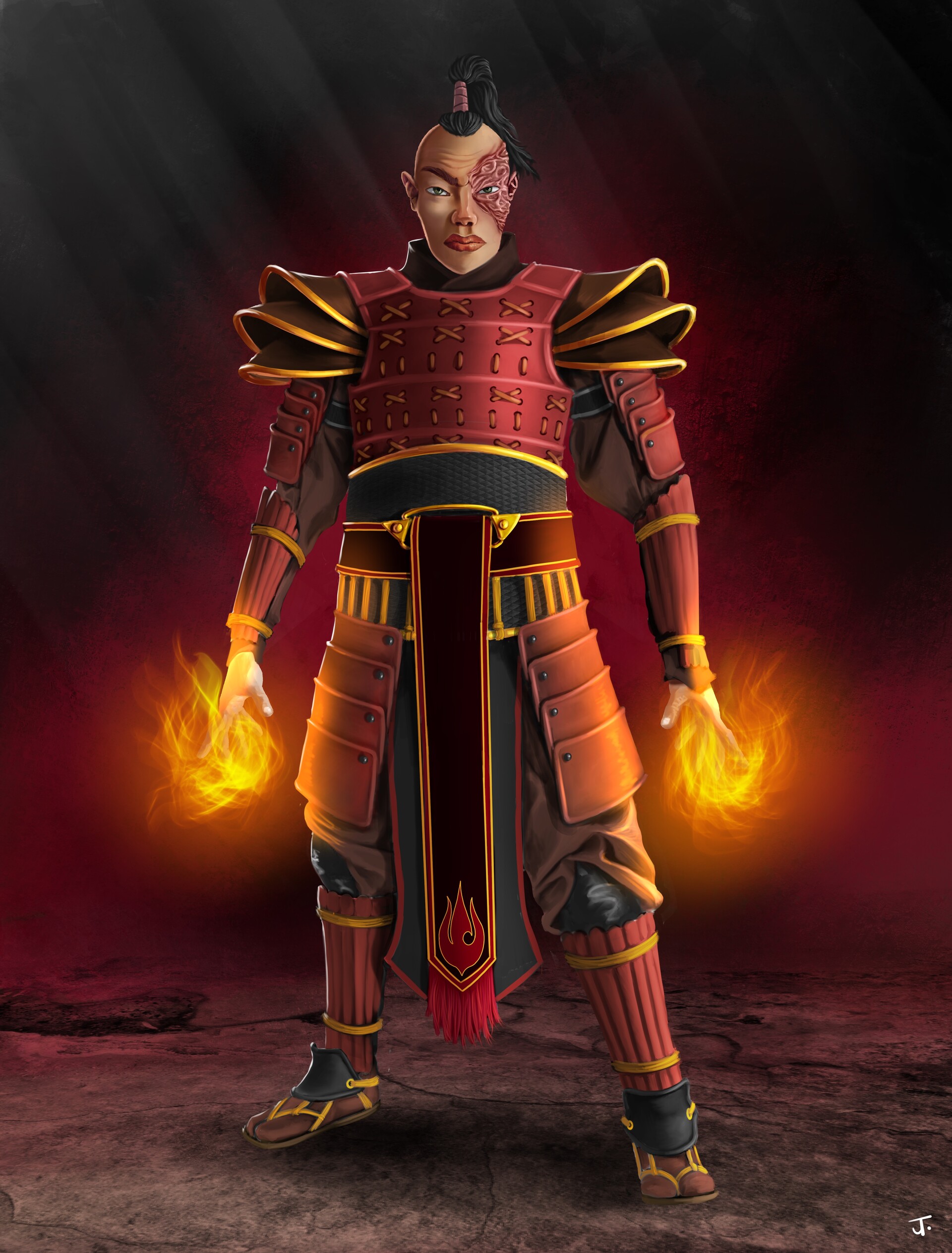 ArtStation - Prince Zuko Redesign