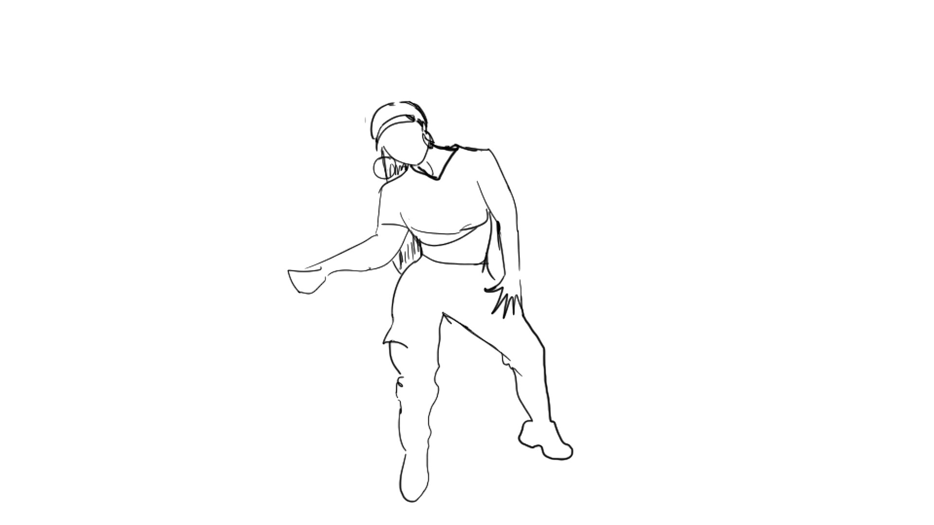 ArtStation - 2D animation of dancer