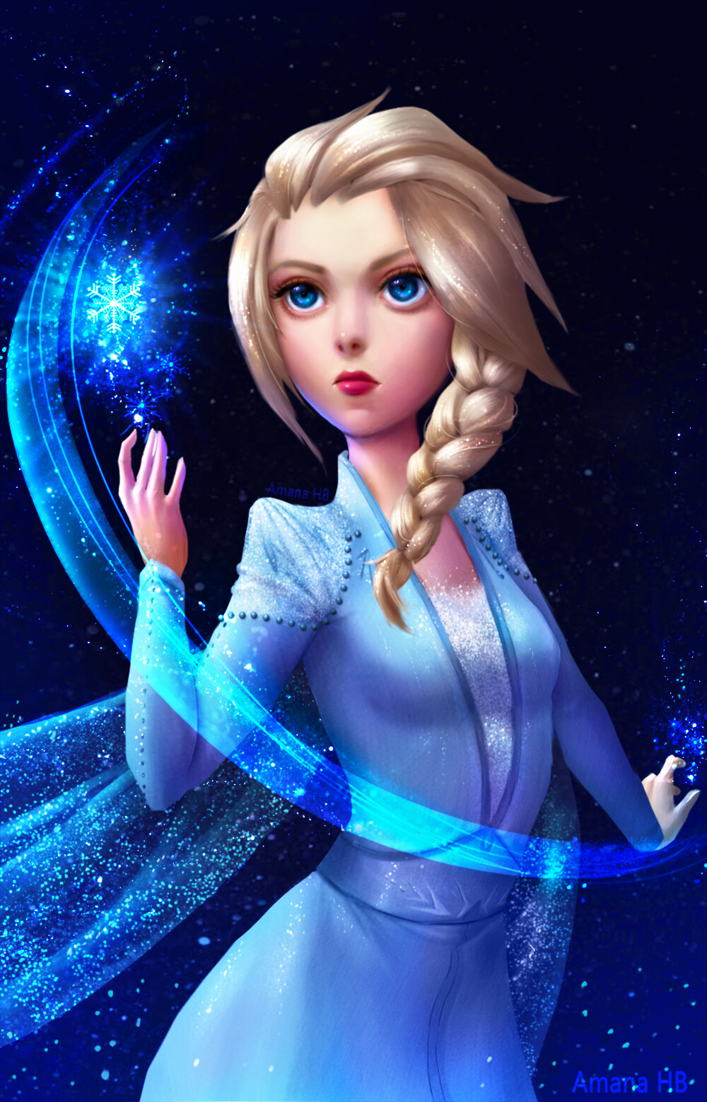 ArtStation - Frozen 2 Elsa