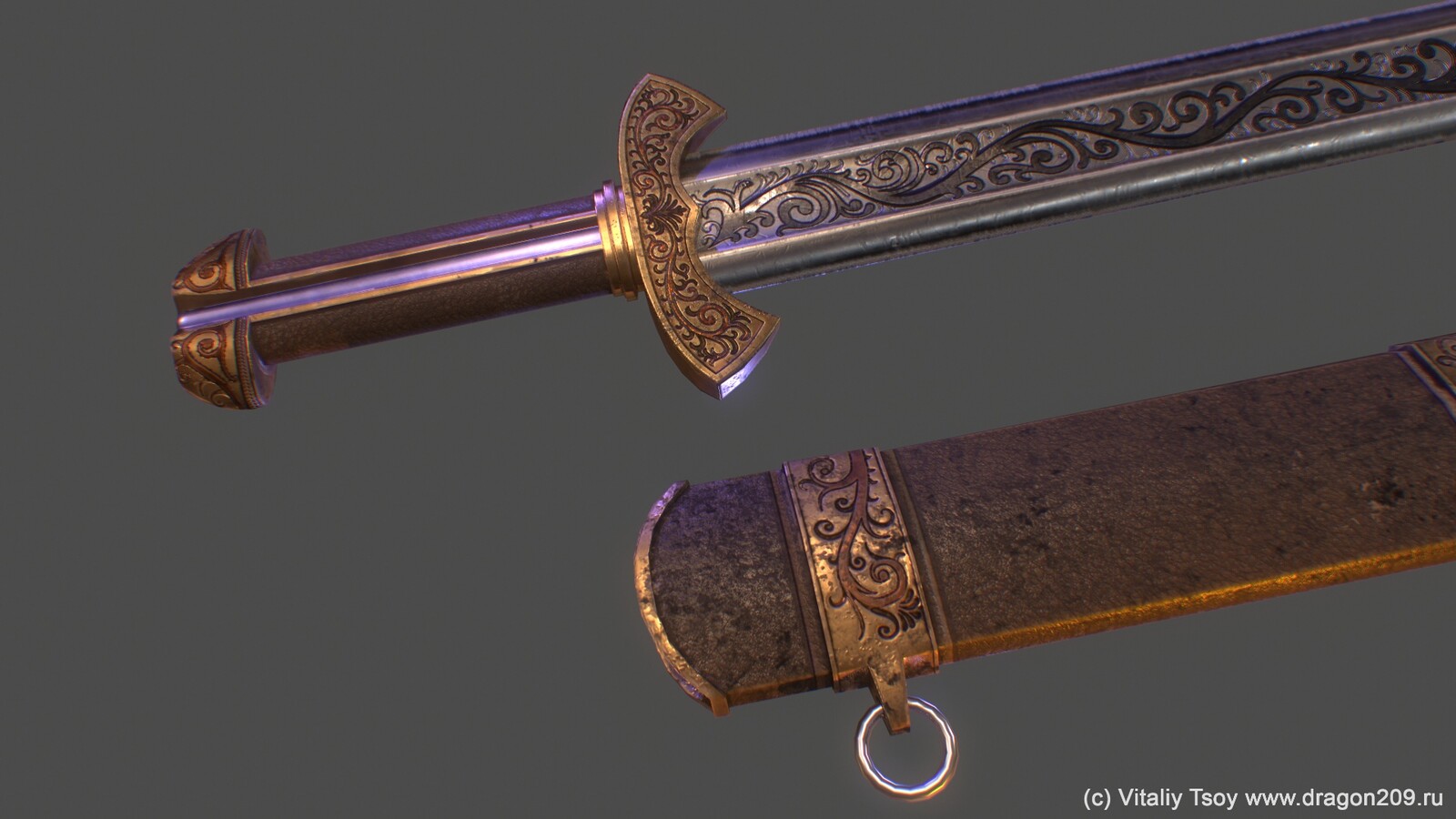 Vitaliy Tsoy - Sword-Kladenets