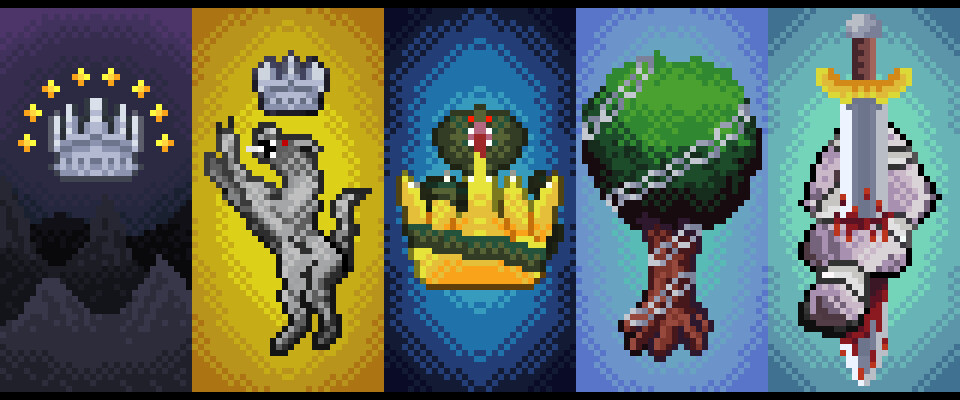 ArtStation - Some flags of the guilds