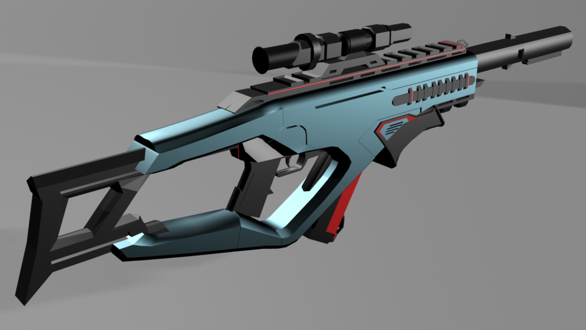 ArtStation - sci fi gun