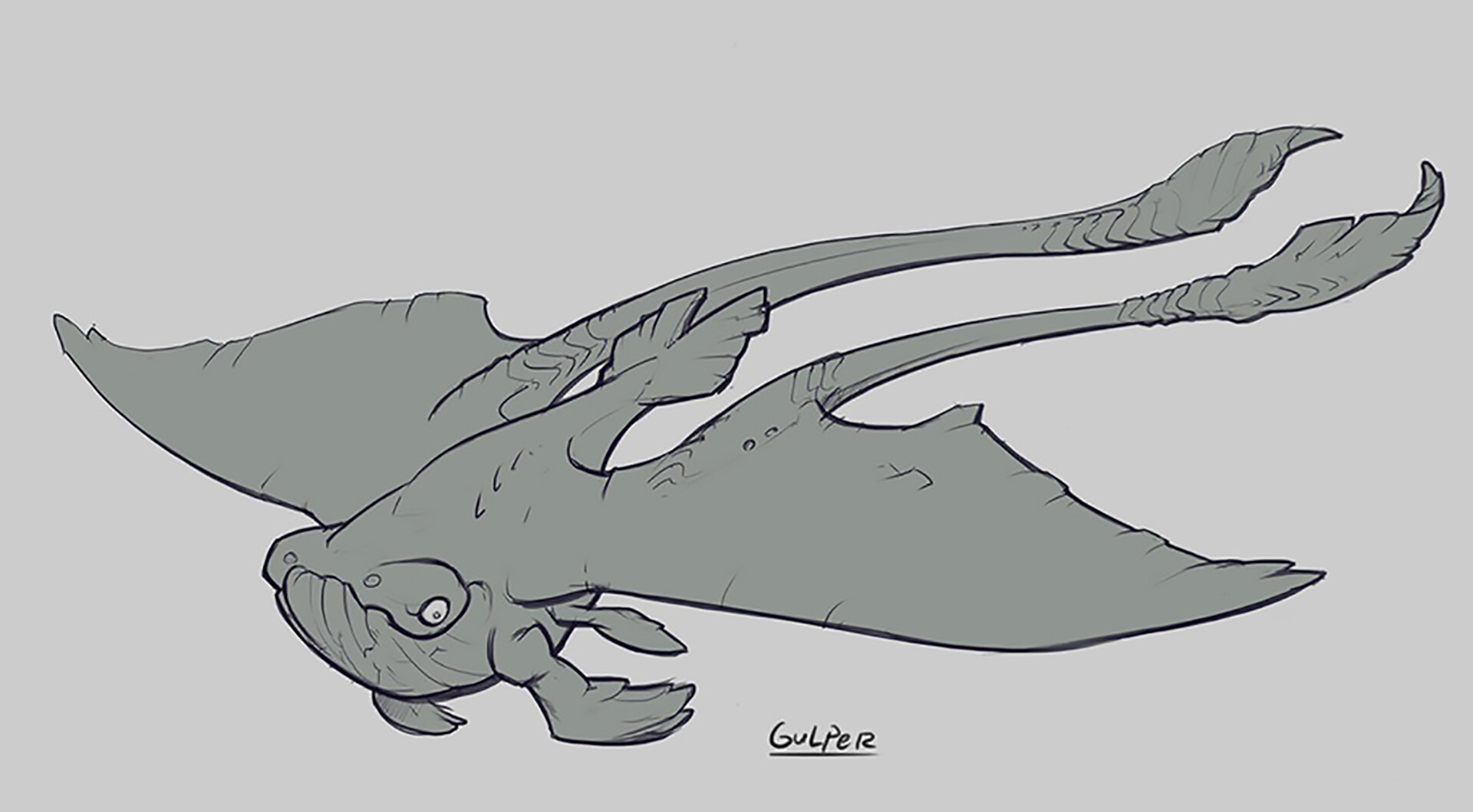 Kevin Verbruggen - Flying Creatures: Gulper