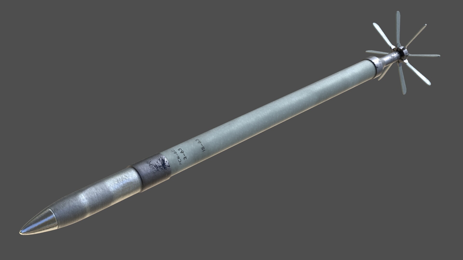 Ivan Malyk - UB-16-57 rocket launcher+ S-5 missile