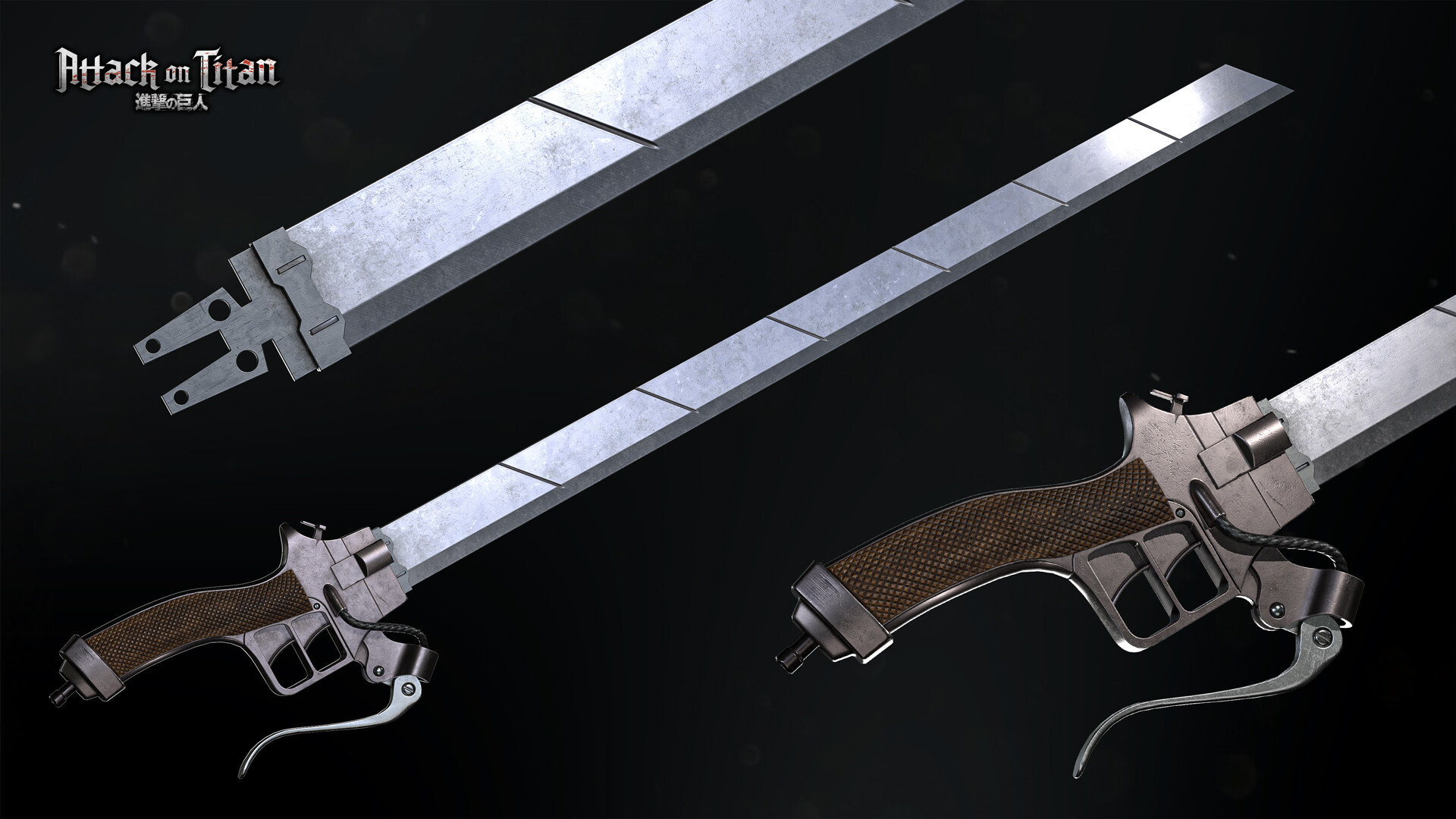 Skir Studio - Attack on Titan Tribute 3DMG sword