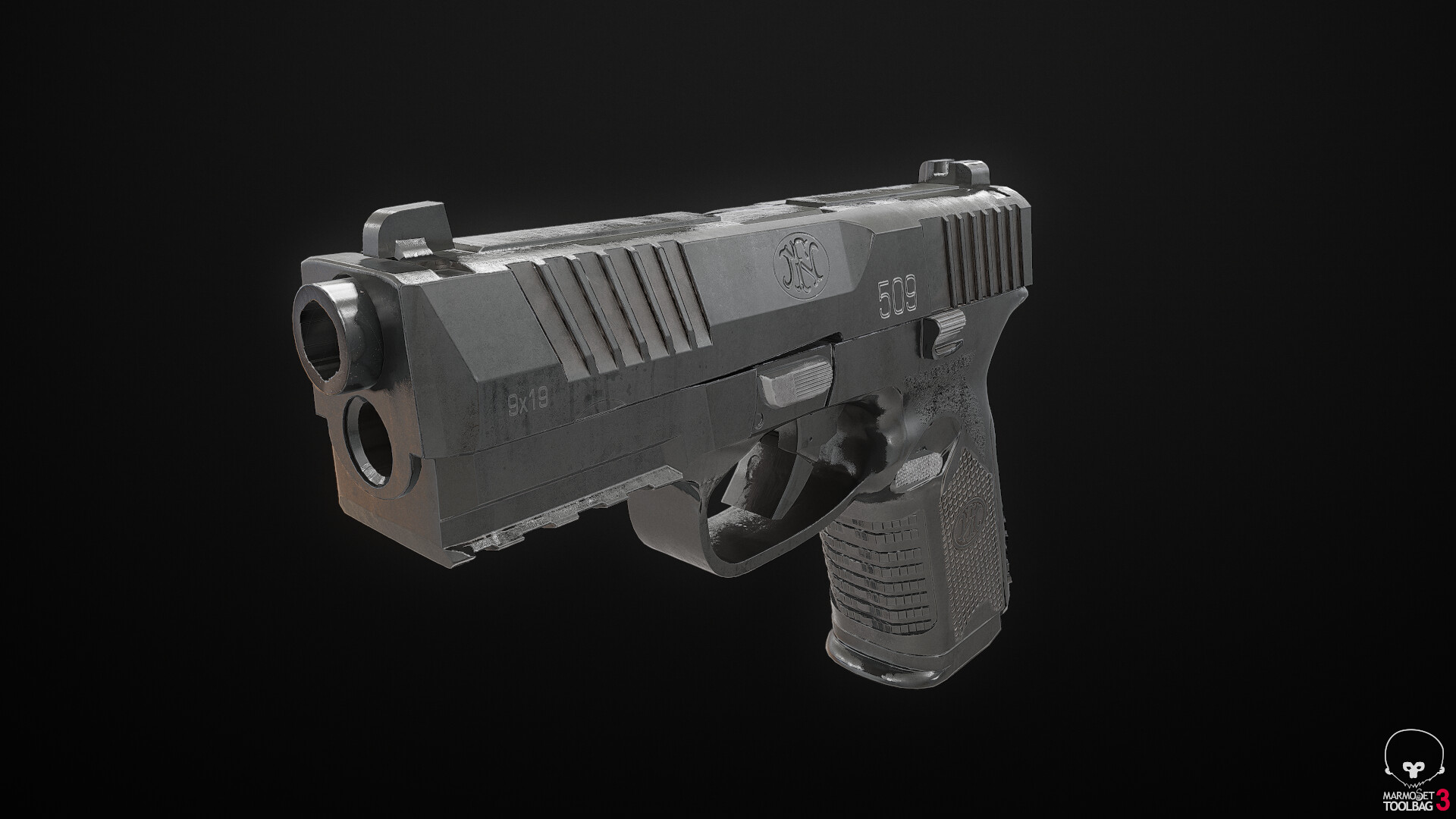 ArtStation - FN 509 Midsize