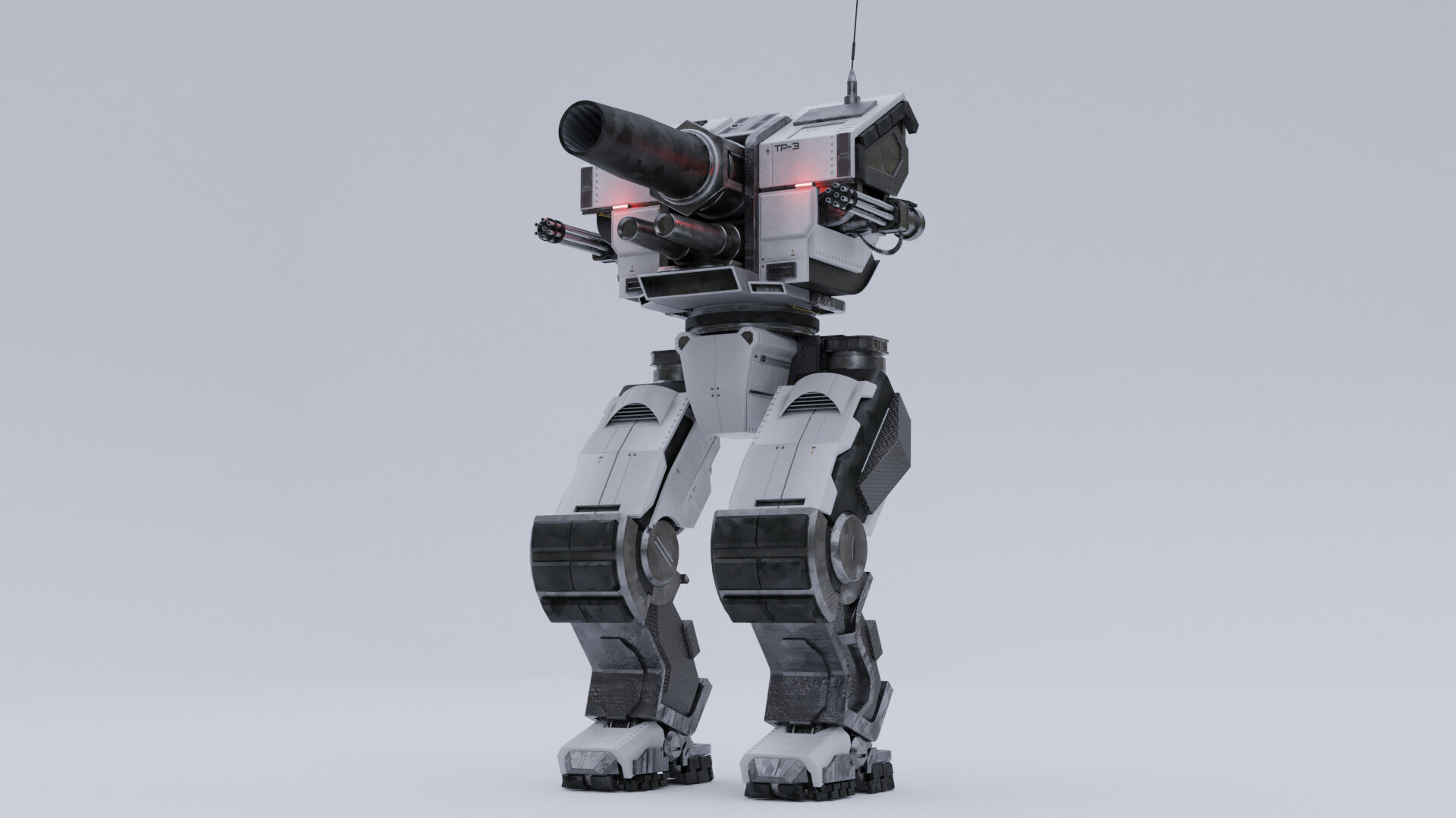 ArtStation - Mech 3D Model + Animation