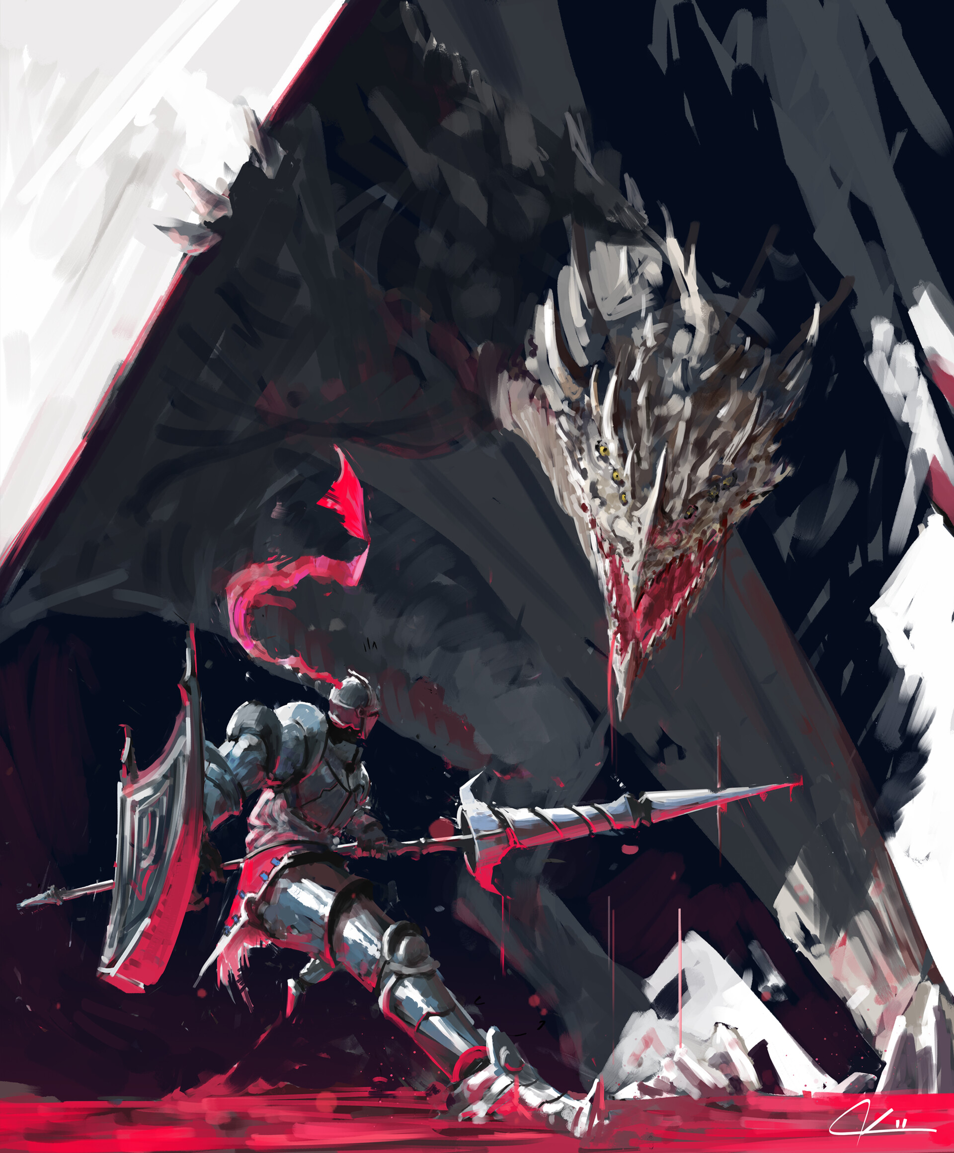 ArtStation - Dragon Slayer