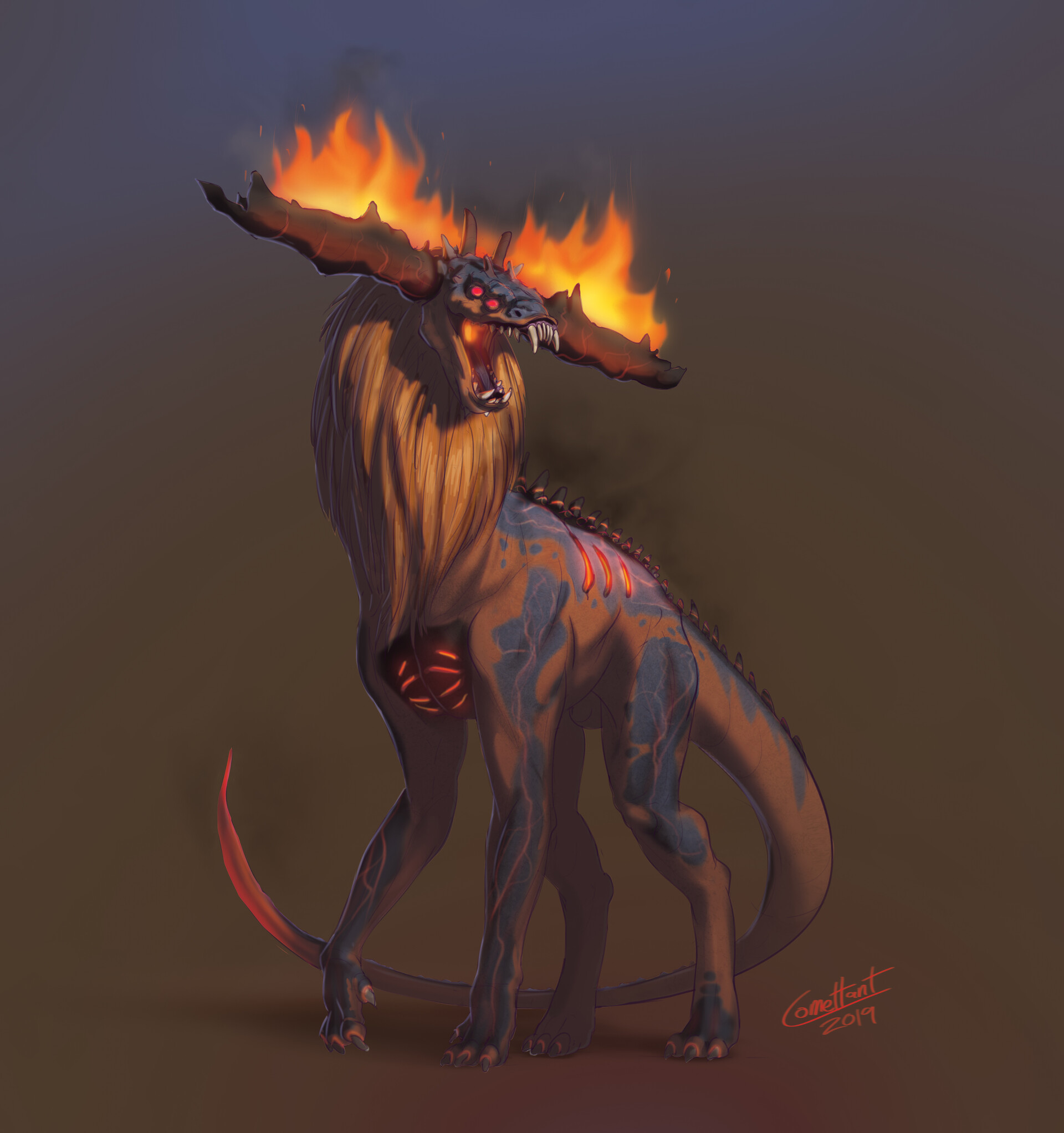 Eduardo Comettant - Fire Demons