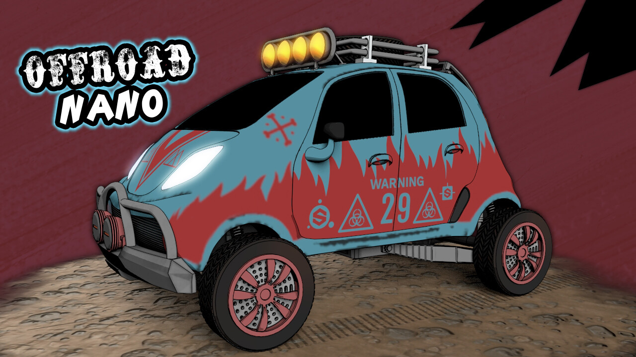 ArtStation - OFFROAD NANO CAR