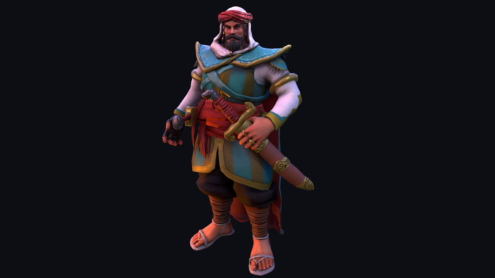 Fares Guettoch - Sinbad 3D Model
