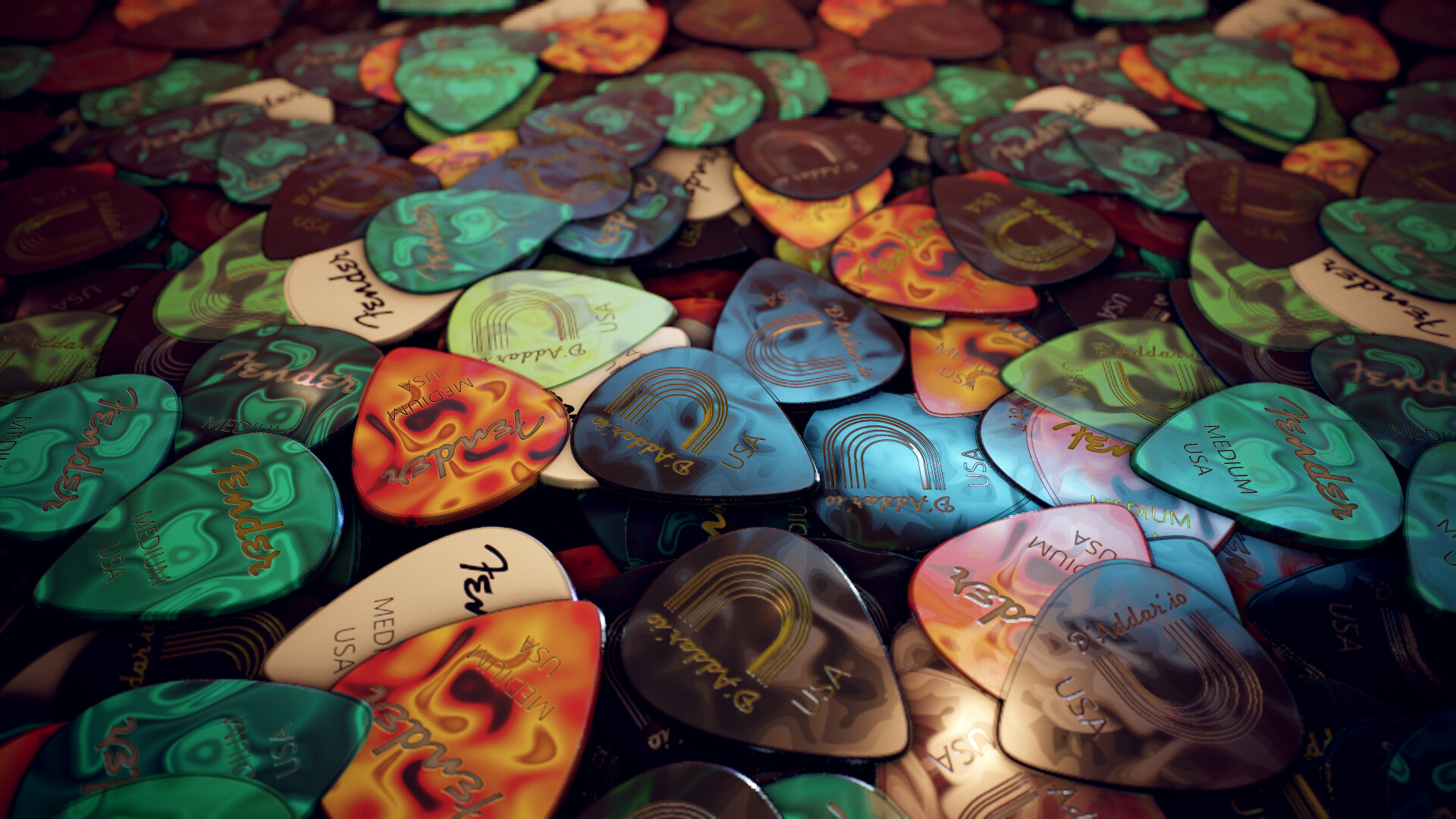 Guitar Pick Wallpaper