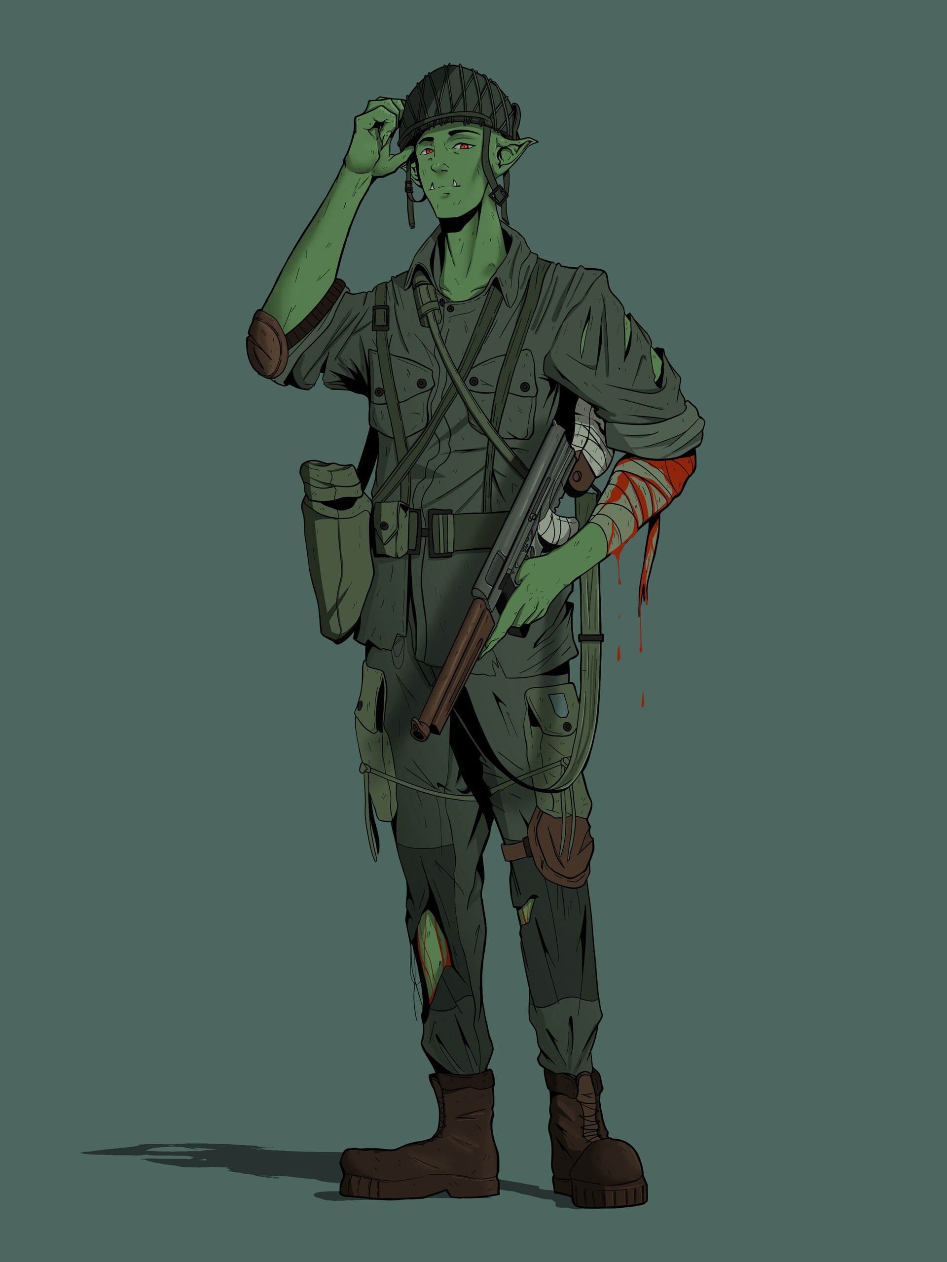 ArtStation - Client DnD OC Art Commission