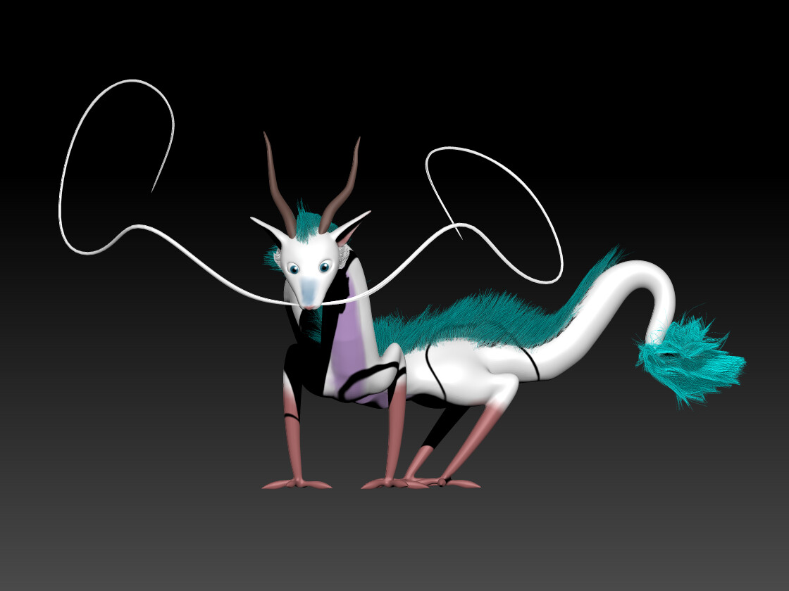 ArtStation - Dragon Haku