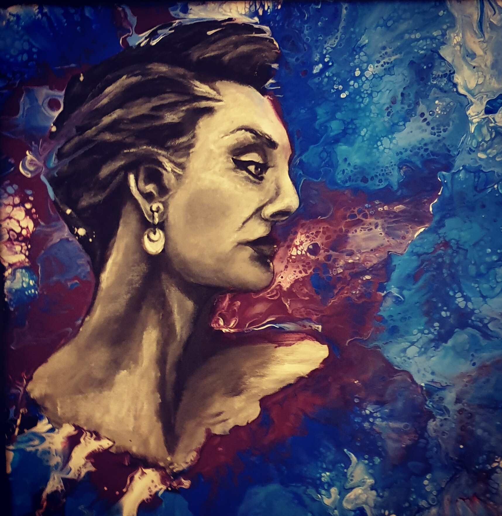 ArtStation - Acrylic Lady