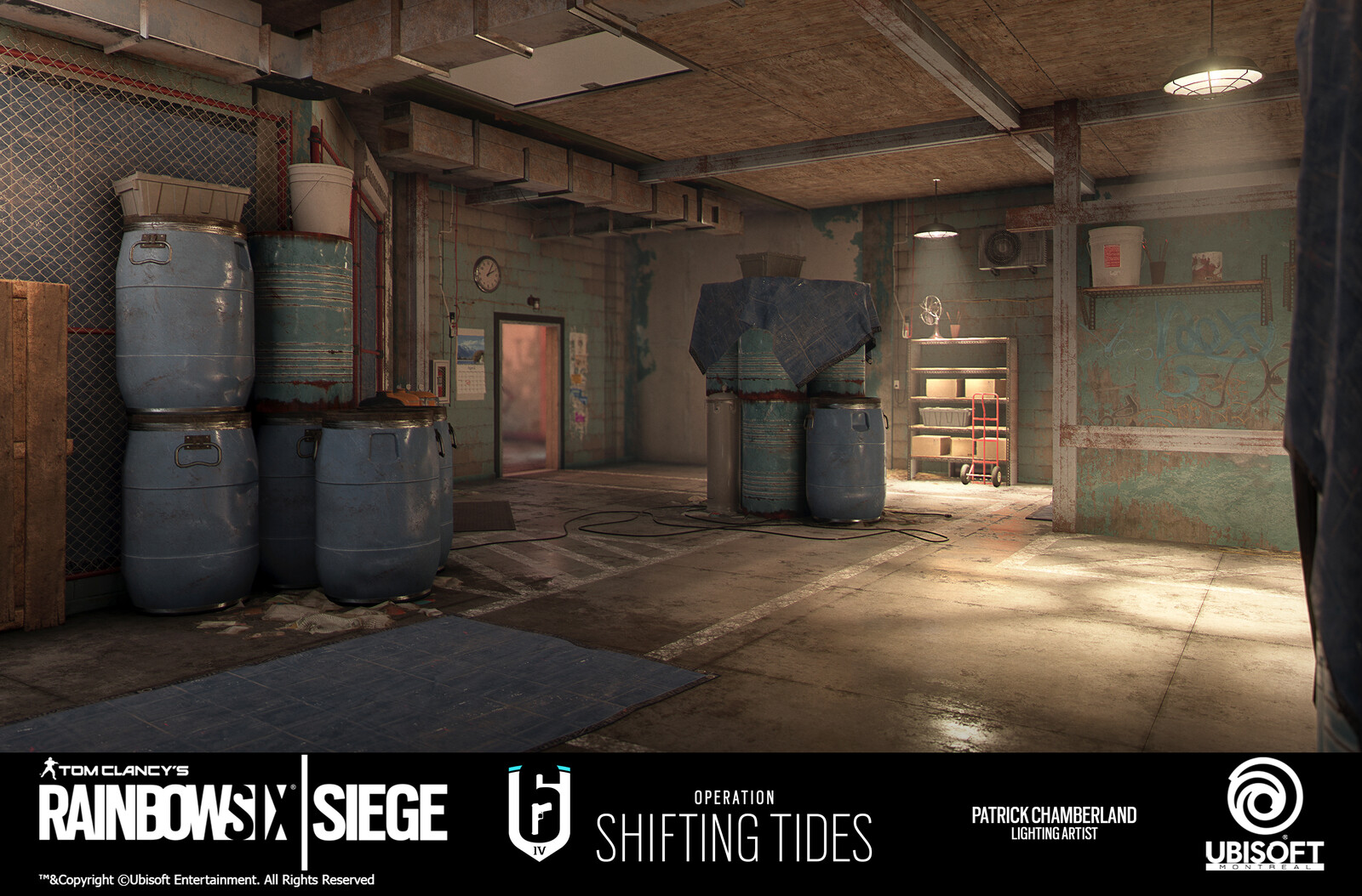 Patrick Chamberland - Rainbow Six Siege | Shifting Tides Lighting ...
