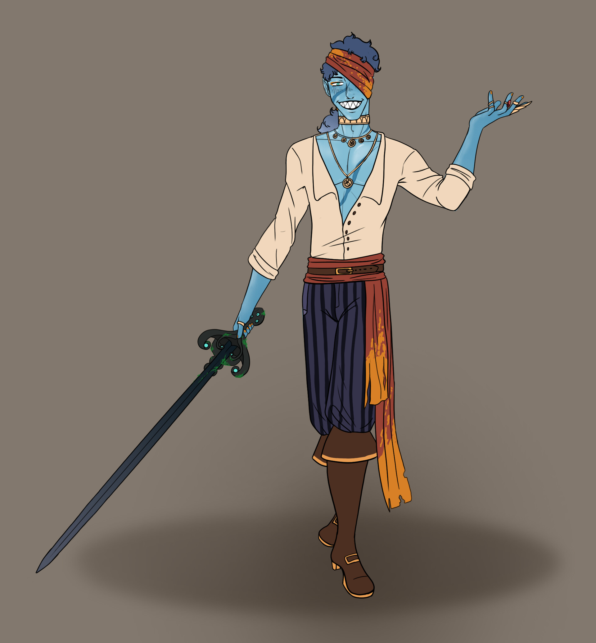 ArtStation - Characters Design + Sword Concept