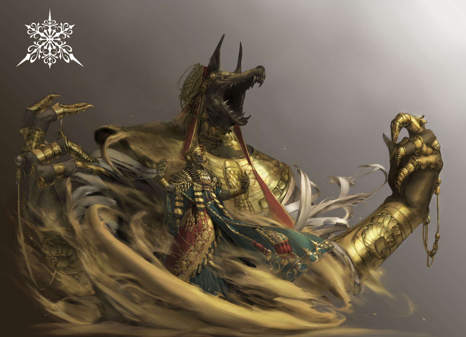 ArtStation - Pharaoh summoner